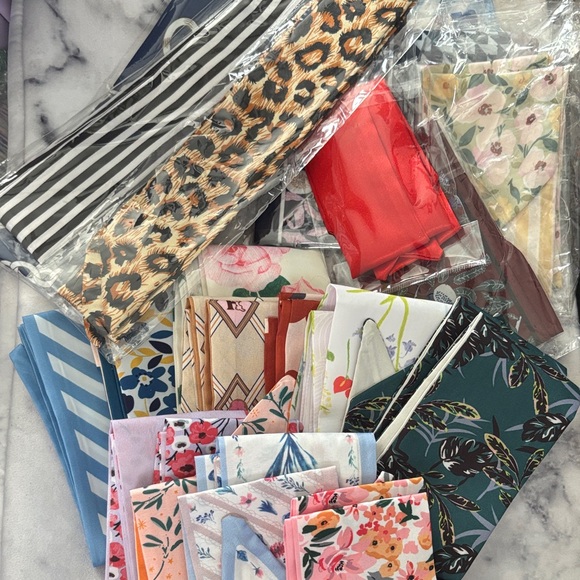 Accessories | Assorted Patterned Purse Scarf Sold Individually | Poshmark